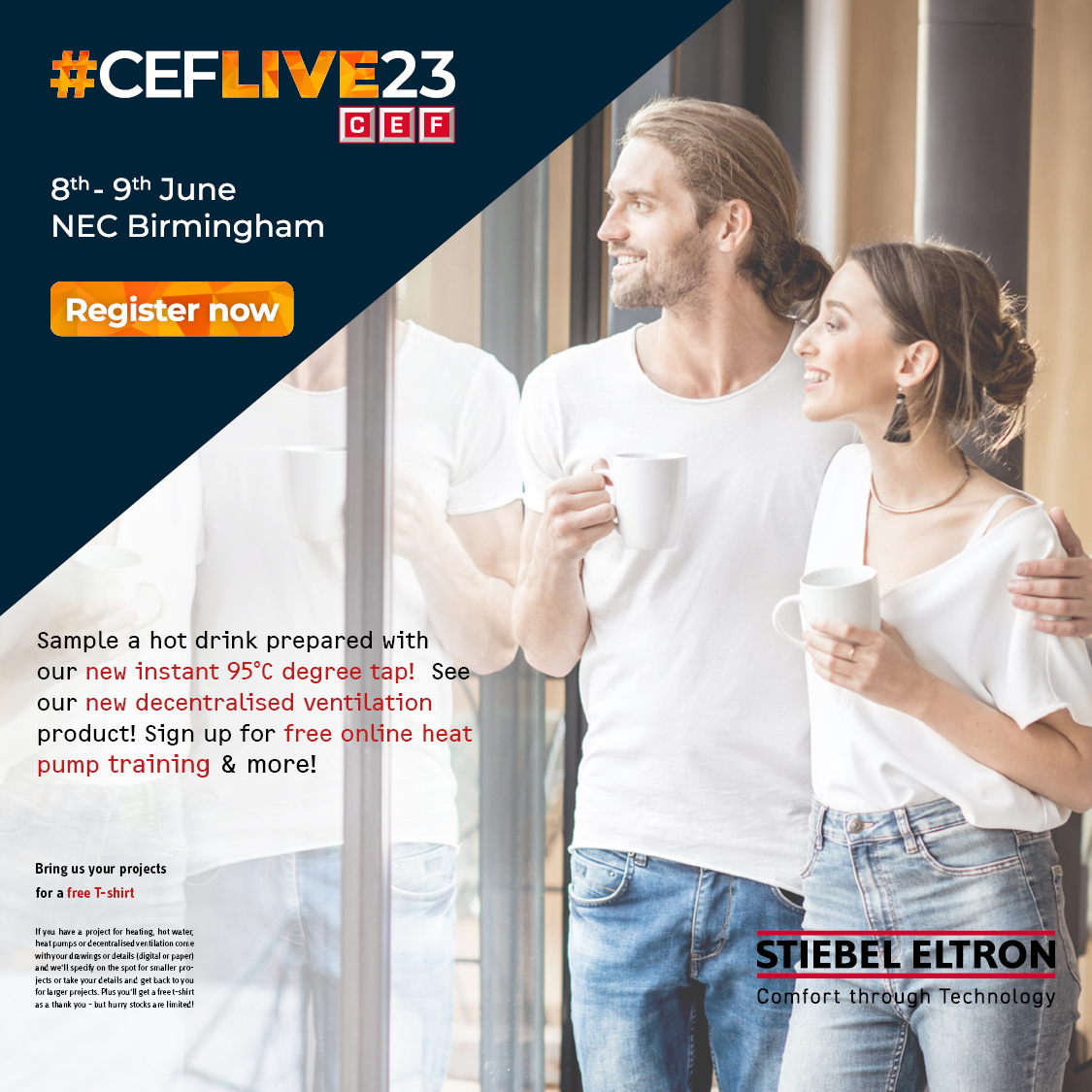 STIEBEL ELTRON launches new products at CEF Live, the UK’s biggest ...